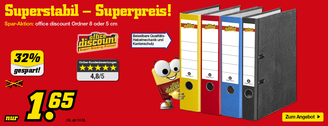 office discount - die Nr. 1 für Bürobedarf